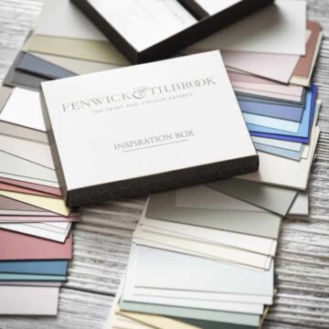 Fenwick & Tilbrook Paint-chip colour card - Fenwick & Tilbrook